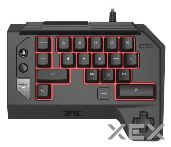 Hori Tactical Assault Commander T.A.C. Four Type K2 f PS4 124E Black MTA