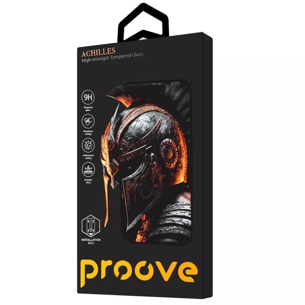 Захисне скло Proove Achilles Installation Box для iPhone 16 Pro Max Black купити, ціна та ...
