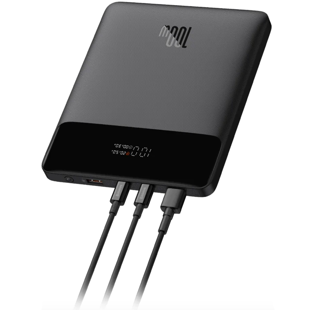 Зовнішній портативний акумулятор Baseus Blade Digital Display 20000mAh Black (PPDGL-01 ...