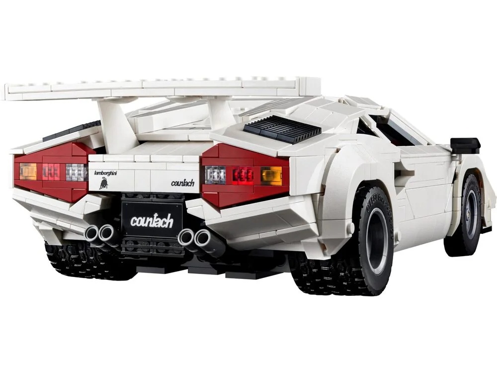 Конструктор LEGO Icons Lamborghini Countach 5000 Quattrovalvole White ...