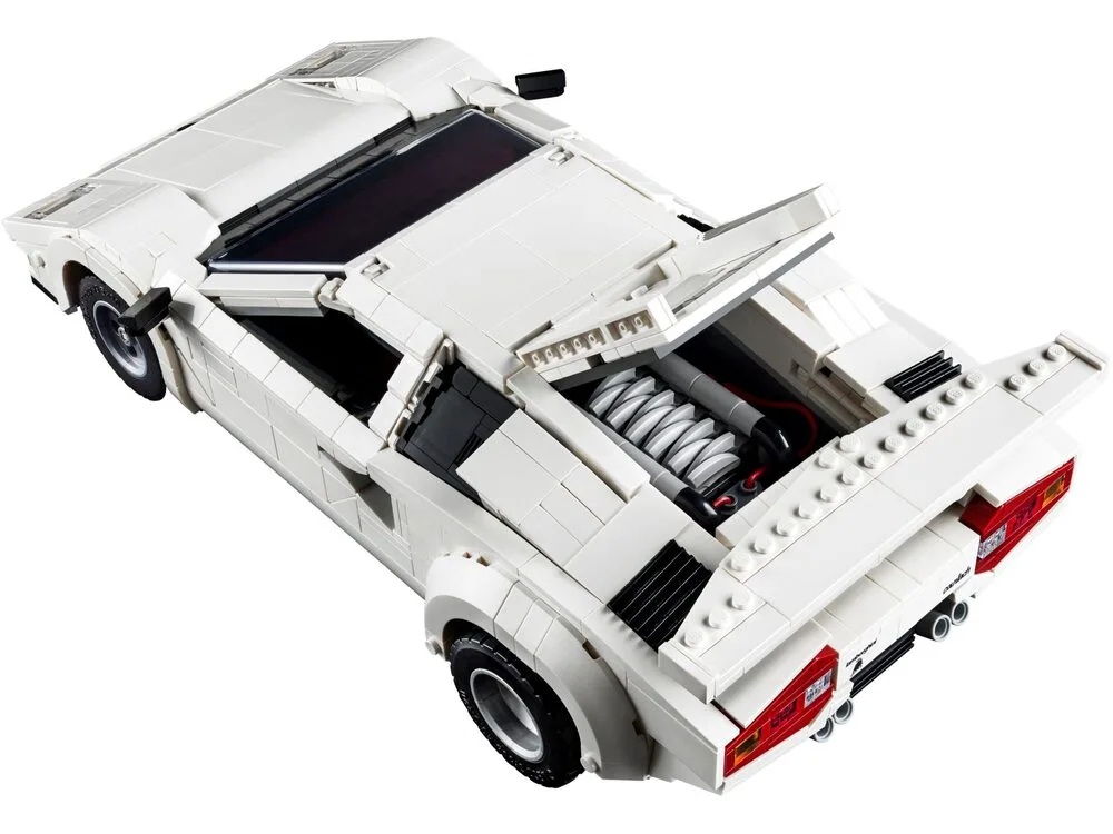 Конструктор LEGO Icons Lamborghini Countach 5000 Quattrovalvole White ...