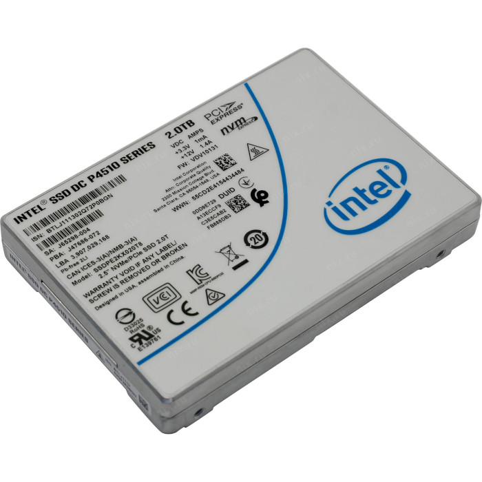 SSD диск Intel P4510 (SSDPE2KX020T801) 2TB купити, ціна та відгуки в ...