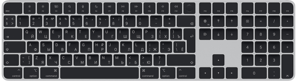 Клавіатура Apple A2520 Black (ENG) (MMMR3) купити, ціна та відгуки в ...