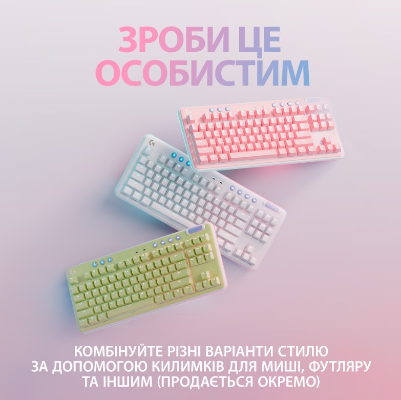 Клавиатура Logitech G715 (920-010465) White Wireless Gaming Tactile ...