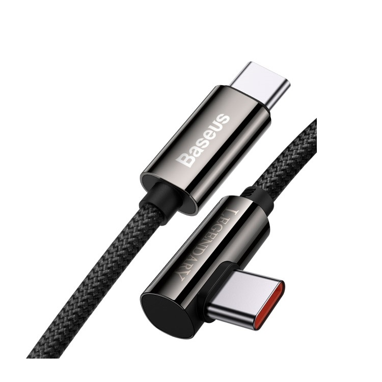 Дата-кабель Baseus Legend Series Elbow USB (тато) - USB Type C (тато ...