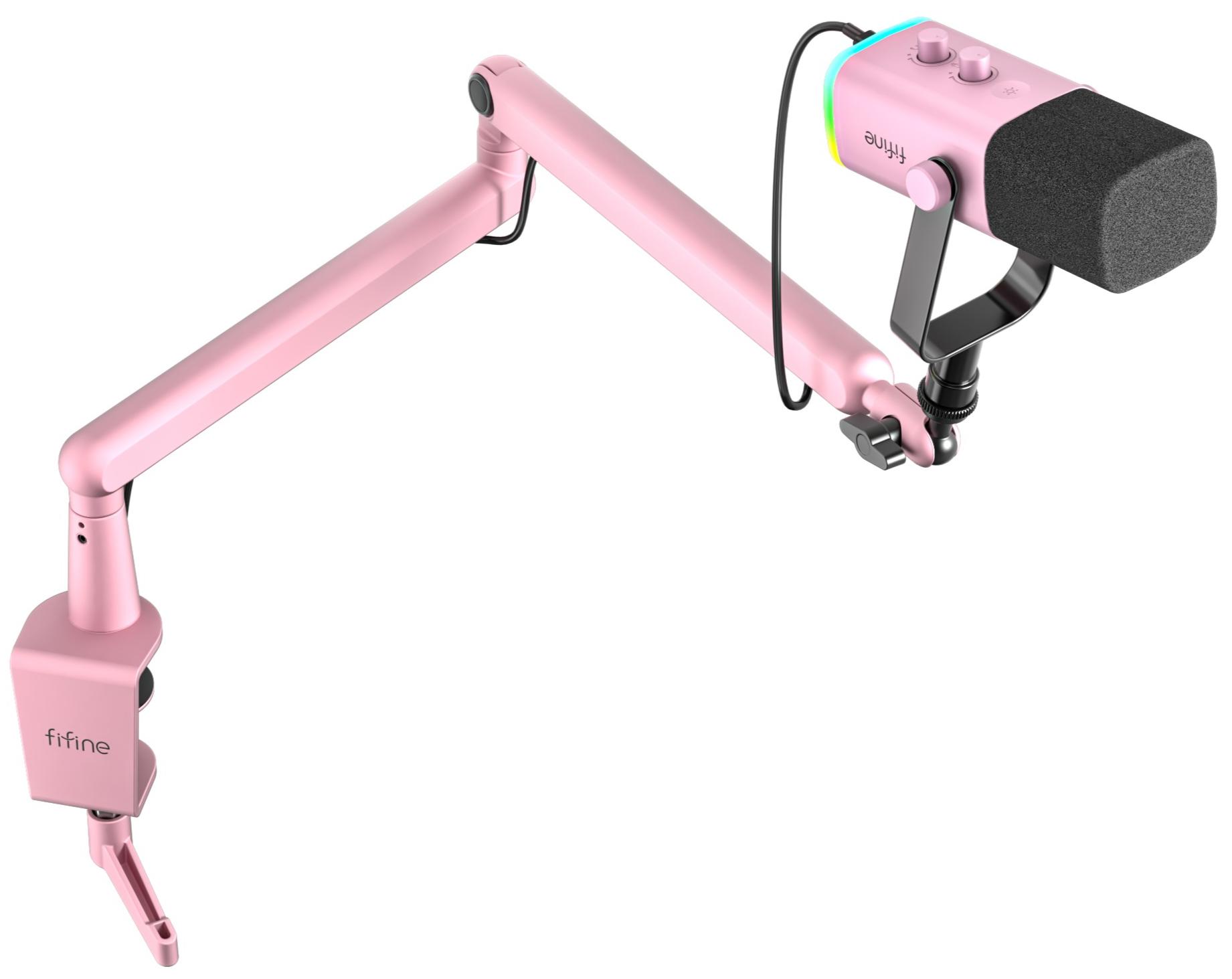 Мікрофон Fifine TAM8 Pink (TAM8P) купити, ціна та відгуки в магазині MTA