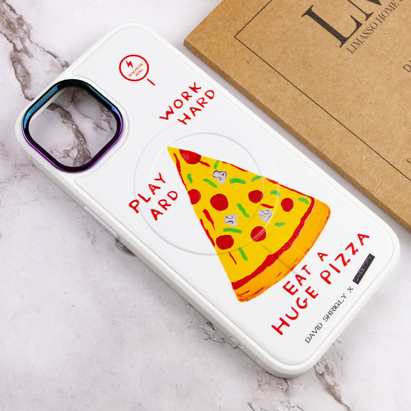 Чехол-накладка EpiK Funny pictures MagSafe для iPhone 13 Pizza купить ...