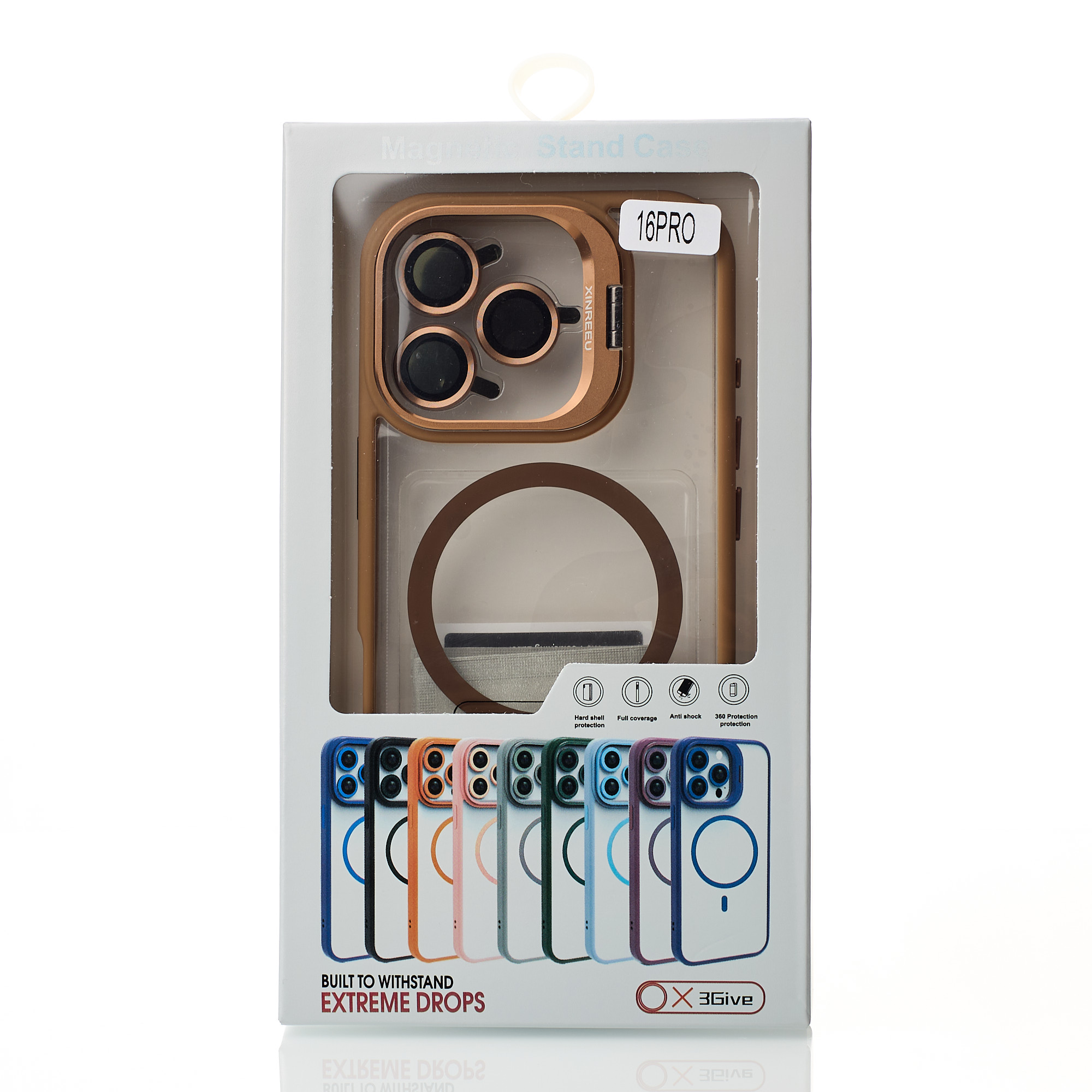 Чохол-накладка Infinity MagSafe CAMERA GLASS PROTECTION для iPhone 16 ...