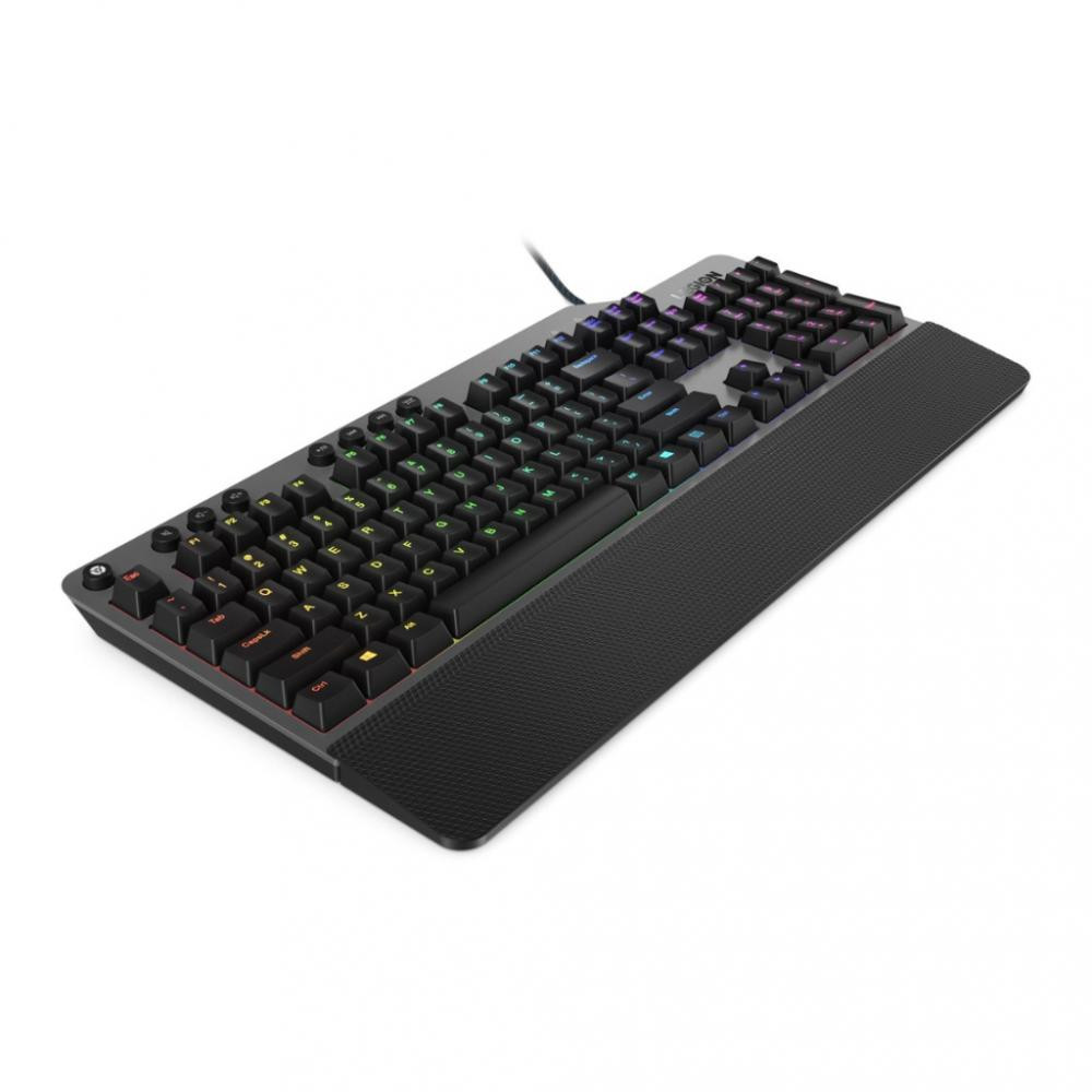 Клавіатура Lenovo Legion K500 Black RGB KB (GY41L16650) (ENG/UKR ...