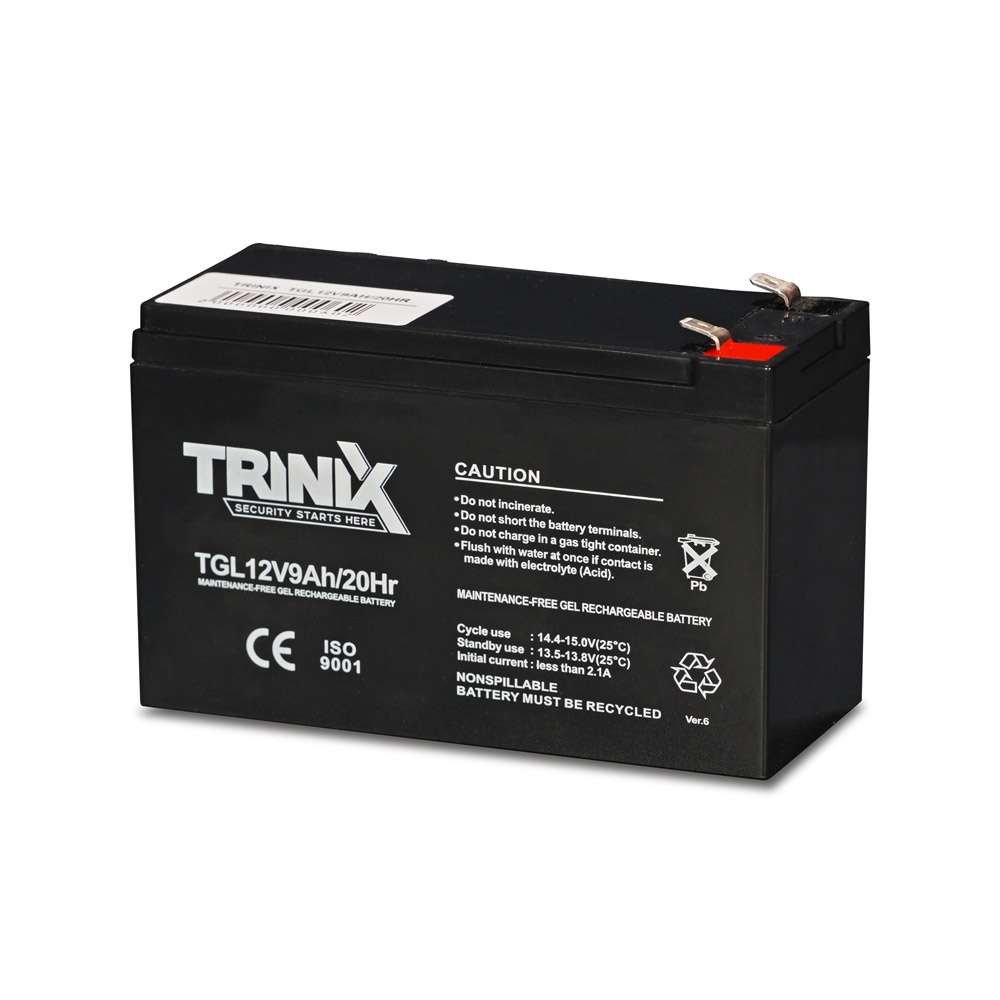 Аккумулятор для ИБП Trinix 12V 9 Ah GEL Black купить, цена, отзывы в интернет магазине MTA ...
