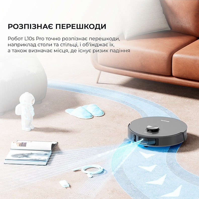 Робот-пилосос Dreame L10s Pro Black (RLS6L) купити, ціна та відгуки в ...