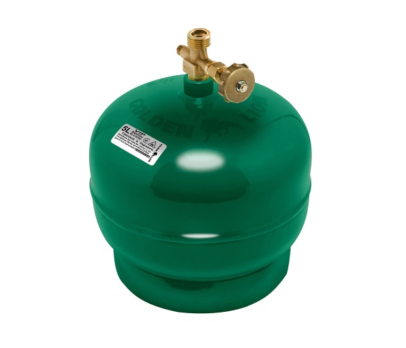 Балон газовий Voltronic Golden Lion (4.8л) Green 2кг + пальник 20354 купити, ціна та відгуки в ...