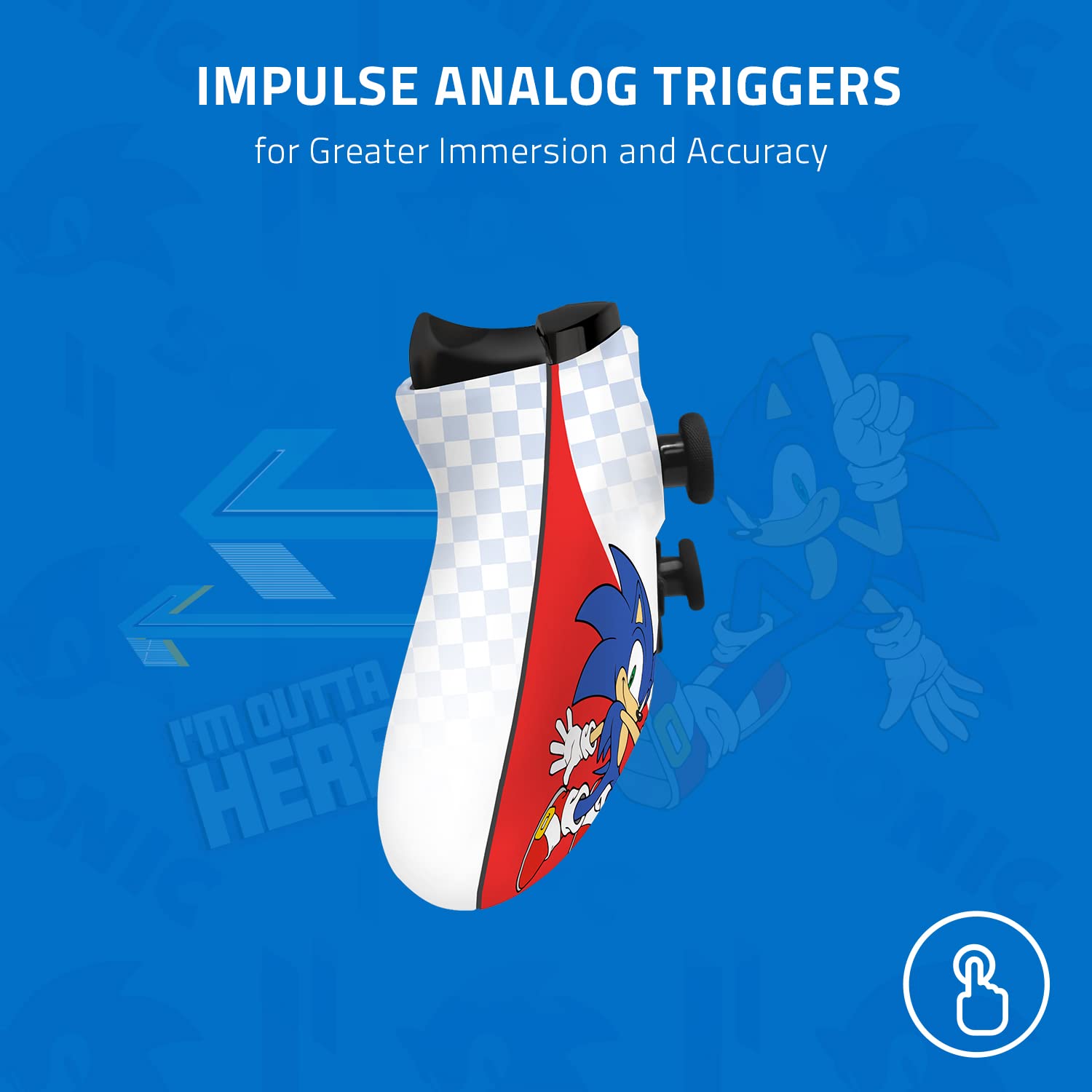 Геймпад Microsoft Xbox Series XS Sonic the Hedgehog Razer Wireless ...