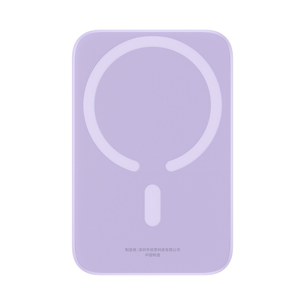 Зовнішній портативний акумулятор Baseus Power Bank 6000mAh Violet 20W ...