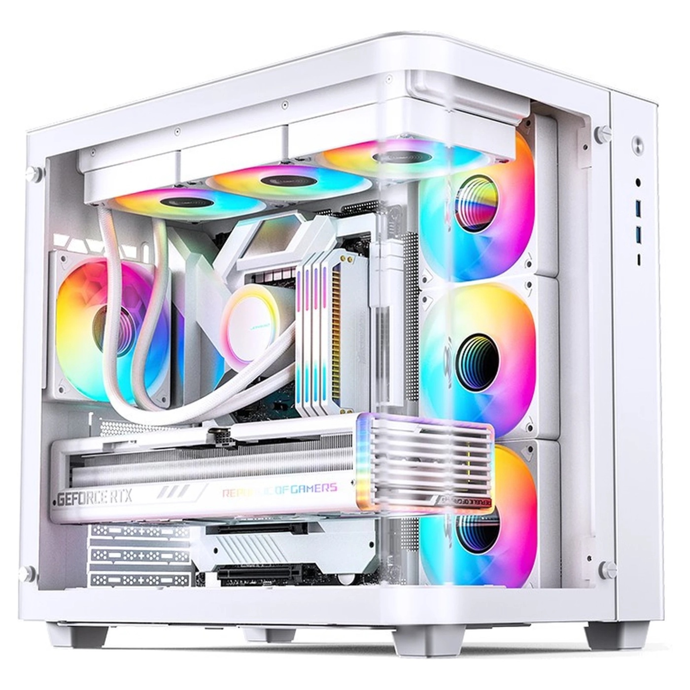 Корпус для ПК Jonsbo TK-3 White купить, цена, отзывы в интернет ...